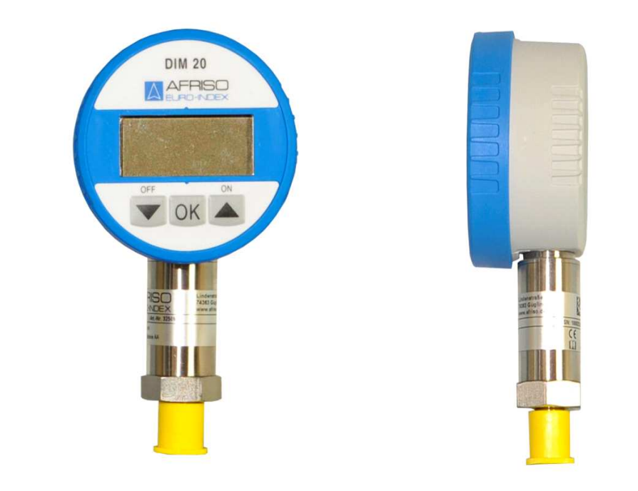 Digitalt manometer stationært Ø75 3/8" 0-2,5 bar | Kloakshop.dk