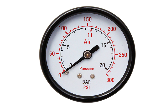 Manometer Ø50 1/4" 0-16 bar | Kloakshop.dk