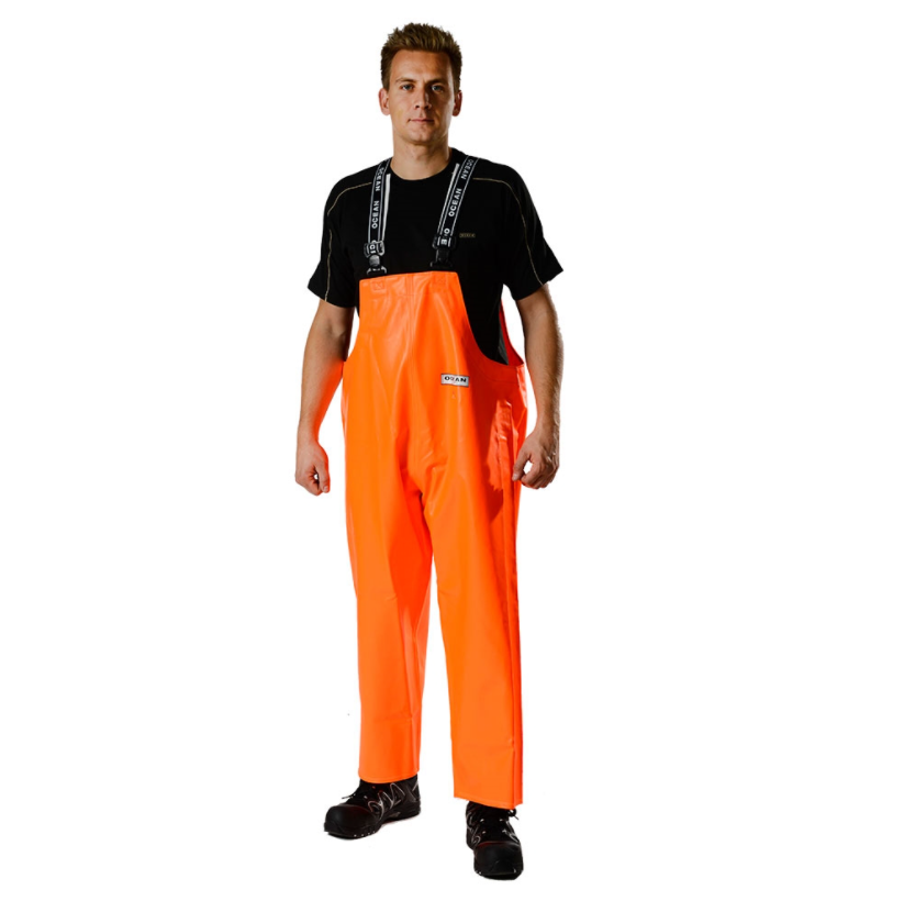 Overall Heavy Duty PVC (orange) - str. XL | Kloakshop.dk