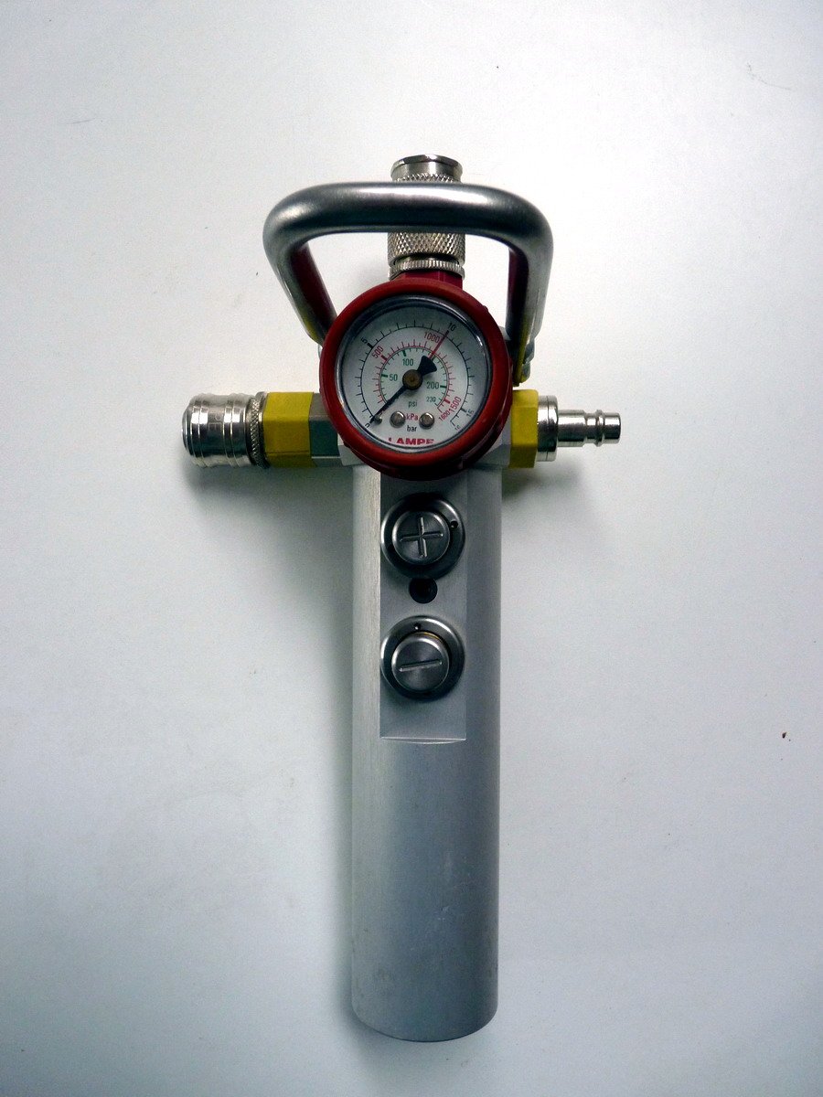 Sikkerhedsaggregat til LIFTER 10 bar med "dødmandsknap" | Kloakshop.dk